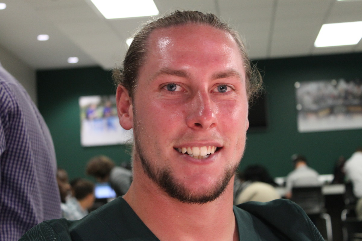 EXCELLENT New Michigan State Football Video: MLB RILEY BULLOUGH at ...