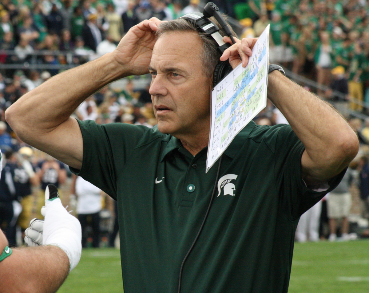 Great Video You Can Watch Now: Mark Dantonio Michigan State Head Coach ...