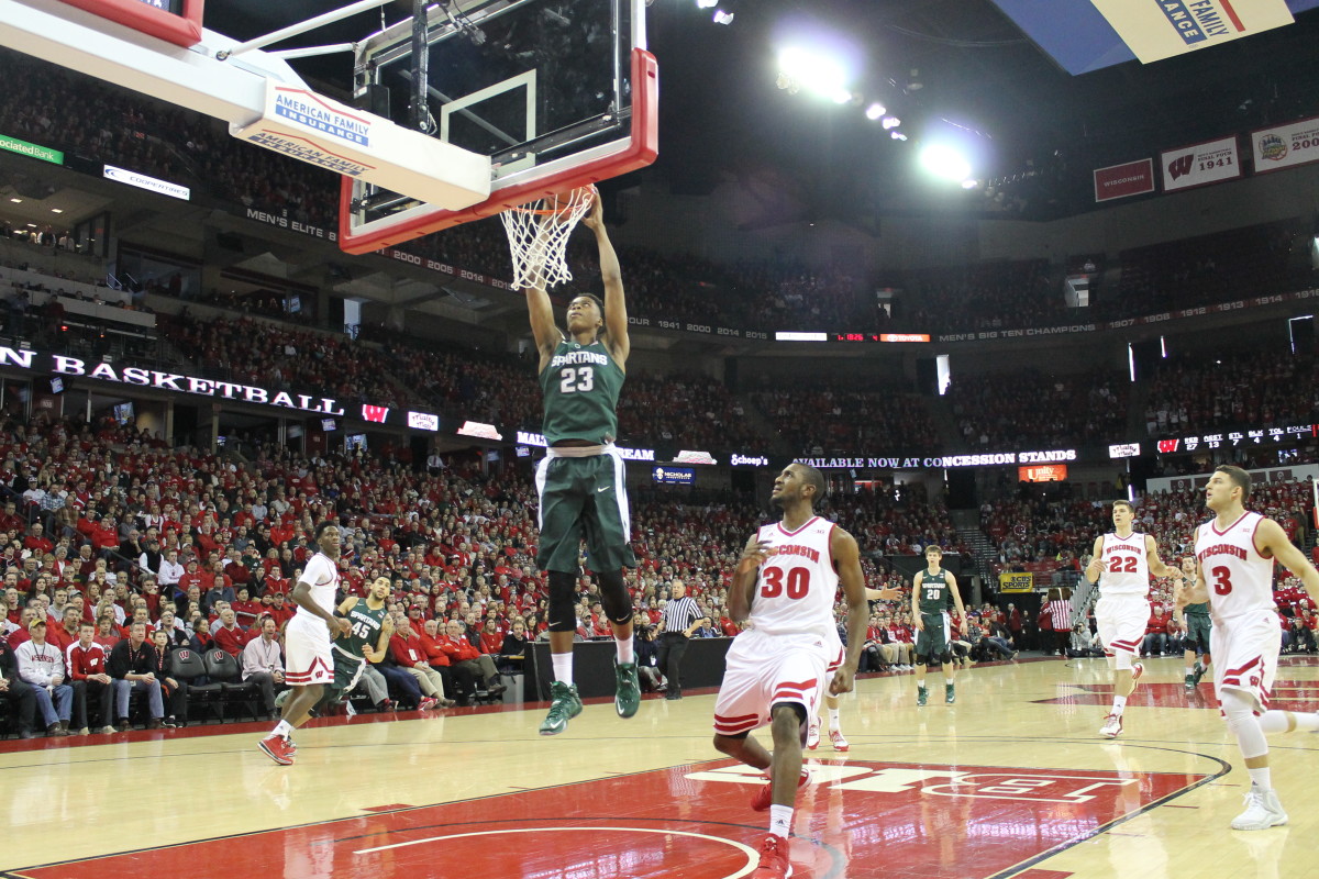 Spartan Star Freshman Big Man Deyonta DD Davis Recognized For Amazing ...