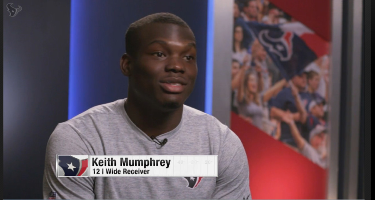 Spartan & NFL Houston Texan WR Keith Mumphrey Representing the Spartans ...