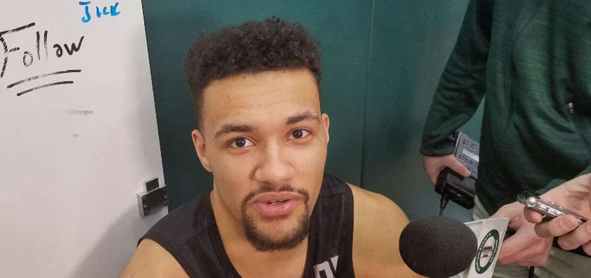 KENNY GOINS POST PRACTICE UM WEEK! - Sports Illustrated Michigan State ...