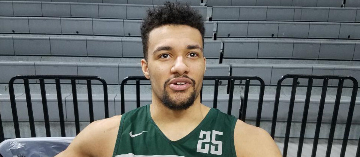 Kenny Goins Post Practice IU Week! - Sports Illustrated Michigan State ...