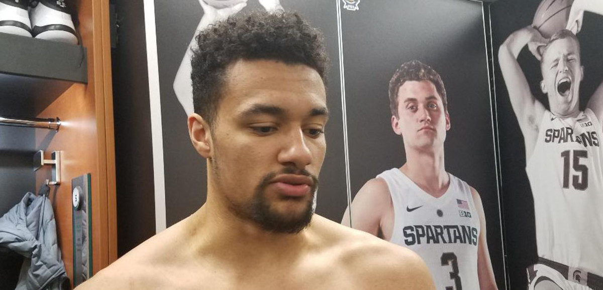 Kenny Goins Post Win Over Nebraska! - Sports Illustrated Michigan State ...