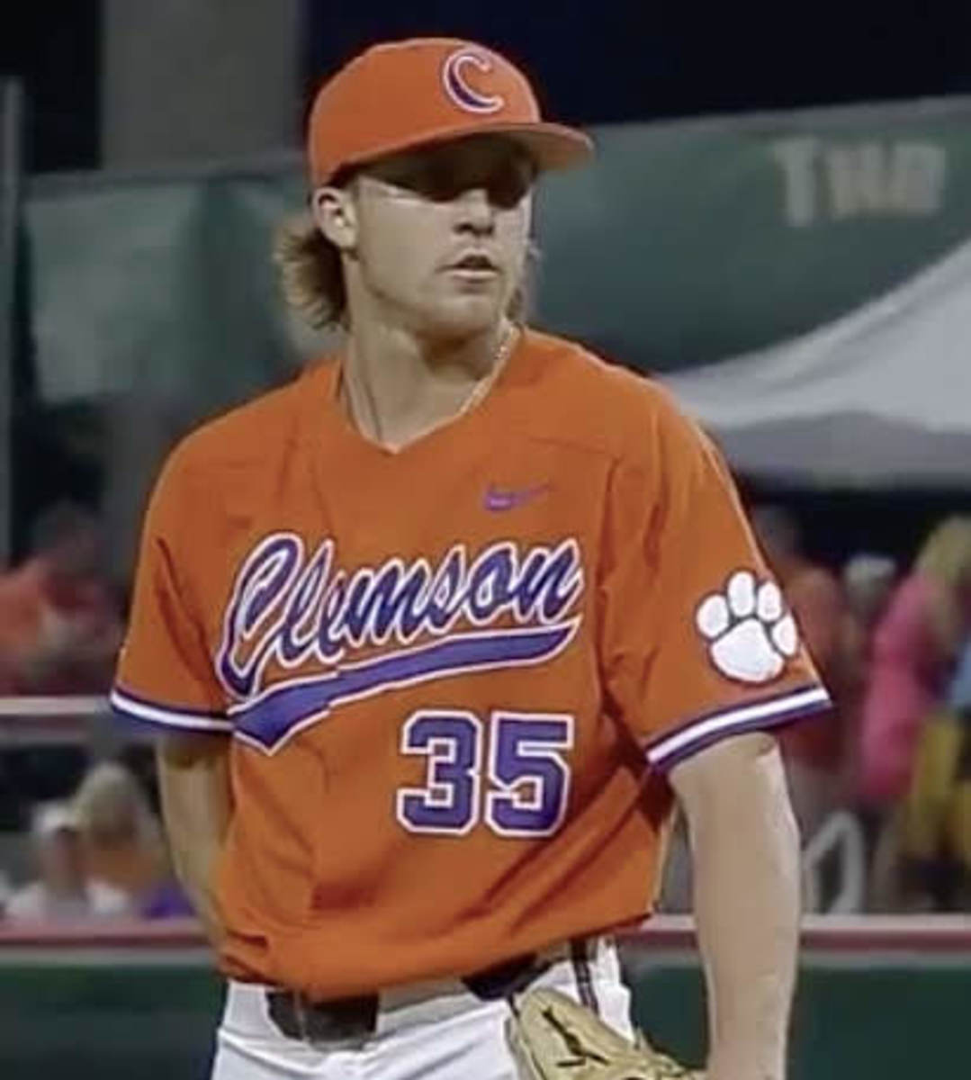Clemson reliever Carson Spiers makes mid-season cut for Stopper of the ...