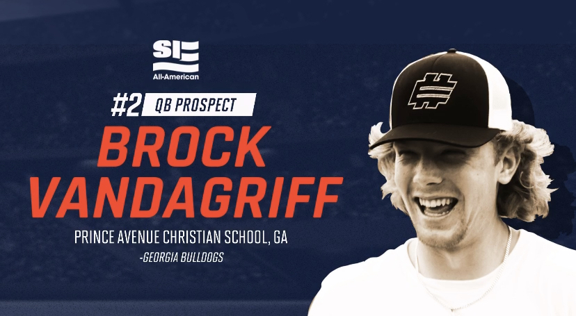 Georgia Football Commit, Brock Vandagriff Ranked No. 2 Overall QB by SI ...