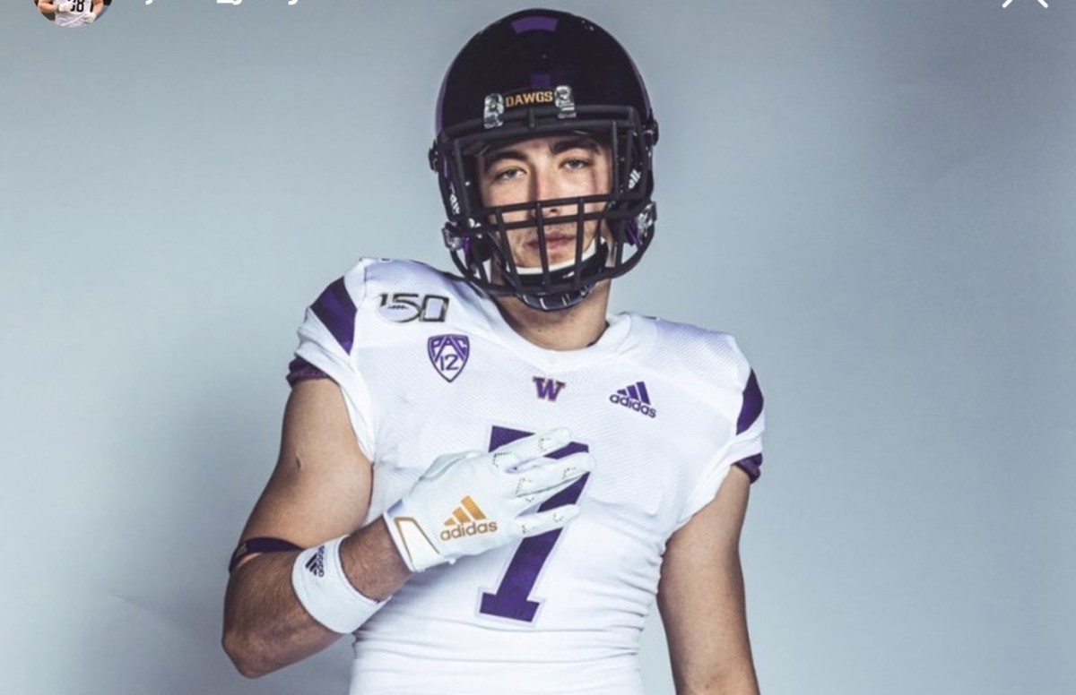 Young Yary Poses in UW Uniform; Is He Jilting USC for the Huskies ...