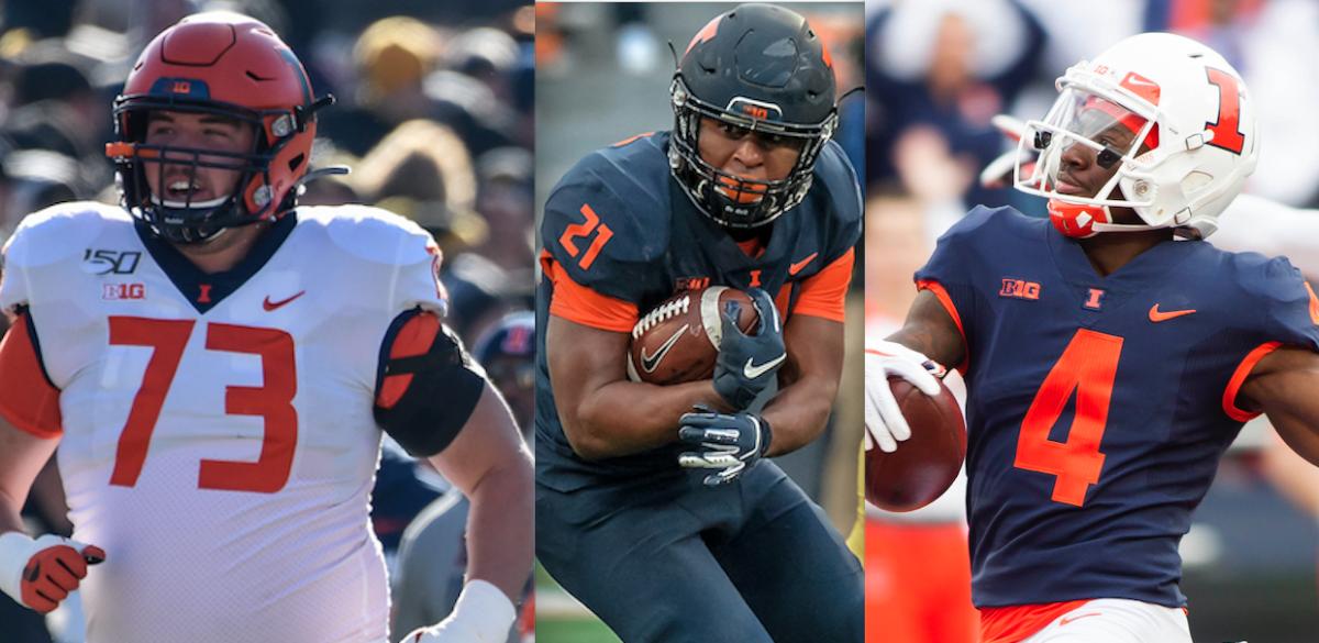 Two Veteran Skill Players & A Senior OL Leave Illini Football Program ...