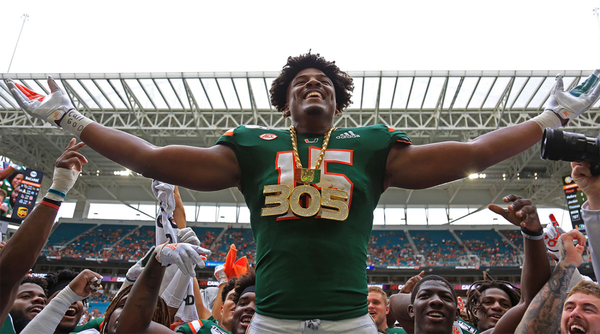 Miami's Greg Rousseau opts out of 2020 season, expected to prepare for ...