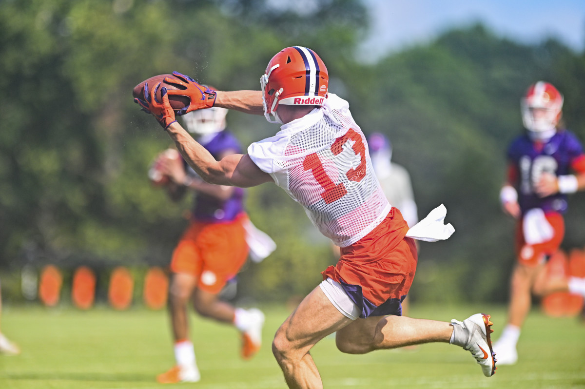 Clemson WR Brannon Spector Talks Wearing No. 13 - Sports Illustrated ...