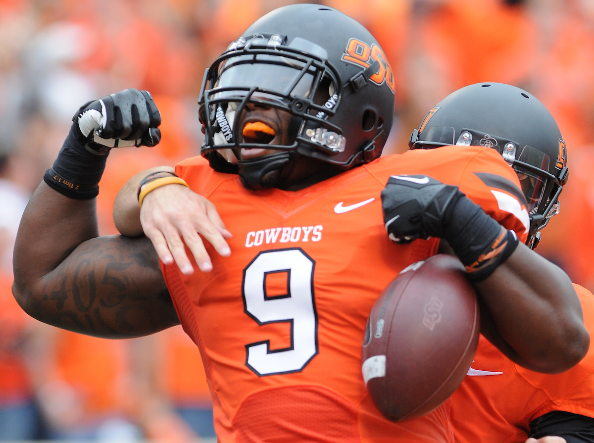 The story of courage and perseverance with Oklahoma State fullback Kye ...