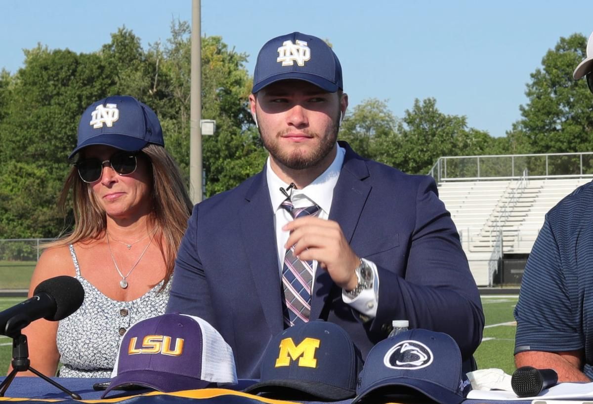 How Rocco Spindler Stacks Up Against Top Notre Dame OL Recruits ...