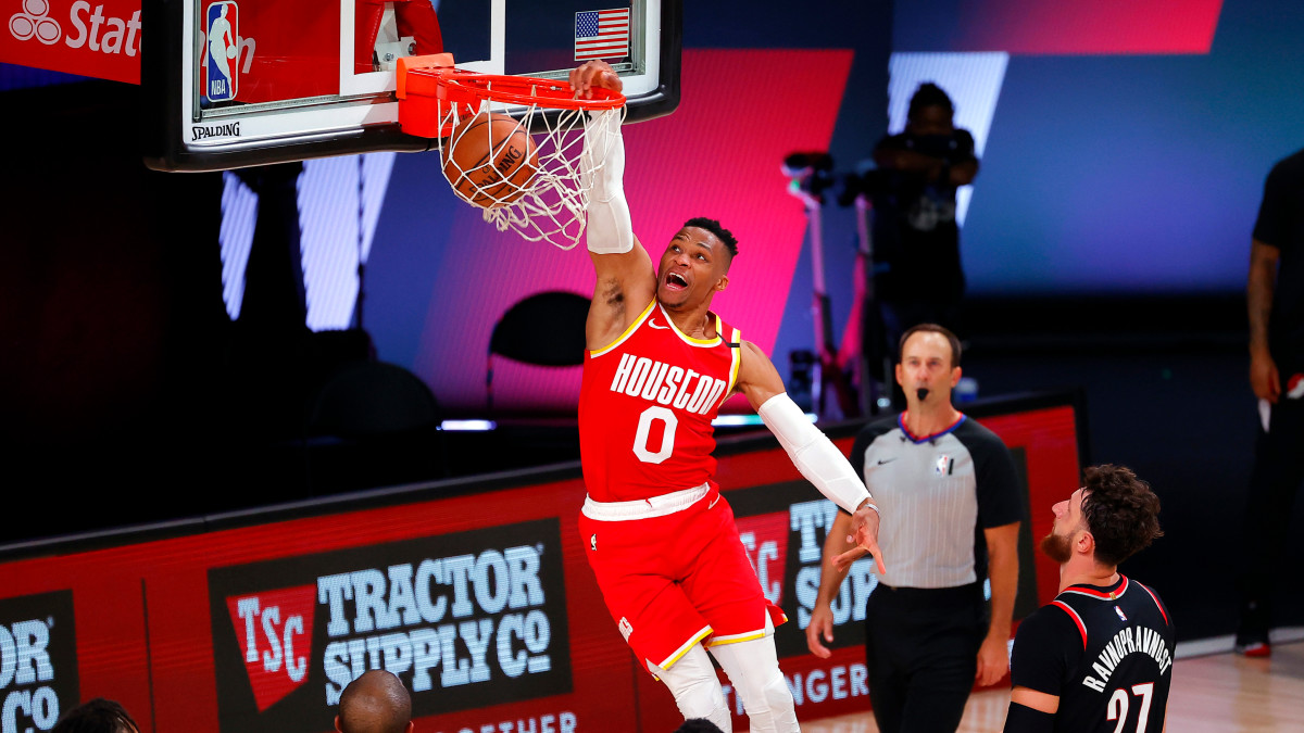 Russell Westbrook to play for Rockets vs Spurs, James Harden to sit ...