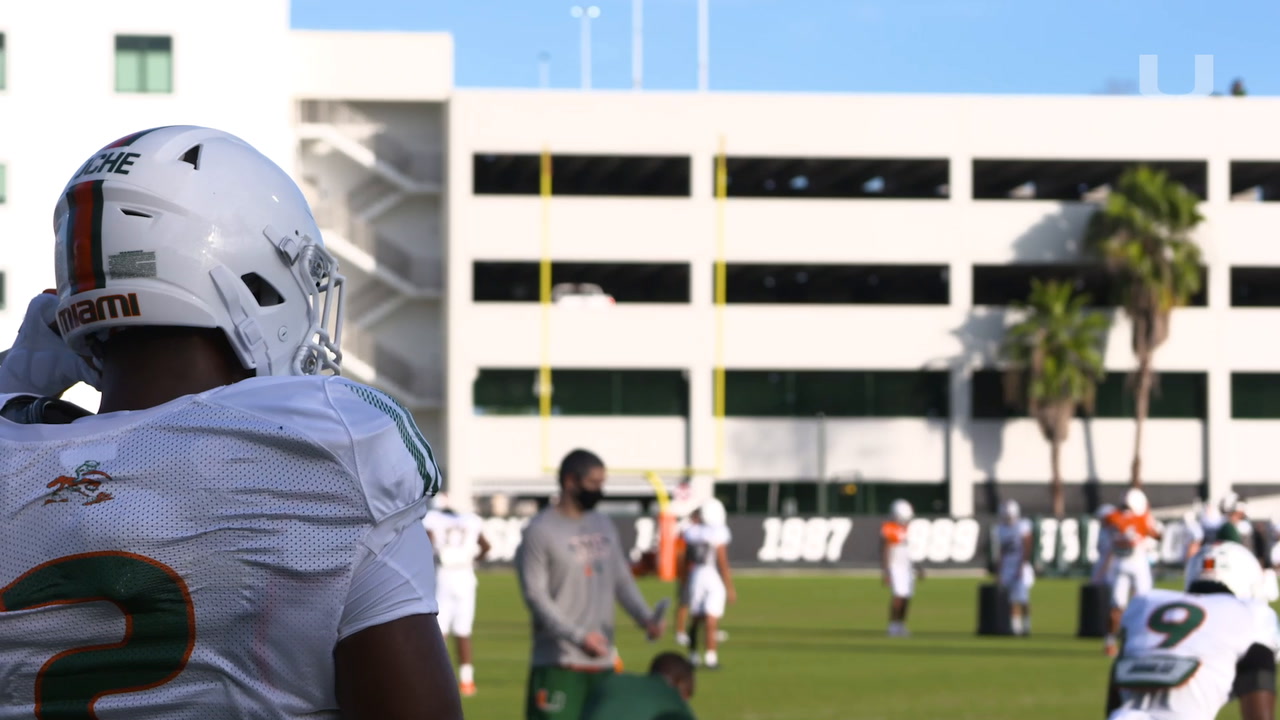 UM football players, for the first time in months, get to play football ...