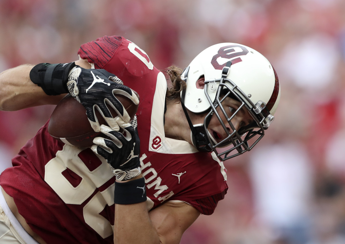 Oklahoma Sooners TE Grant Calcaterra returns to football, enters ...