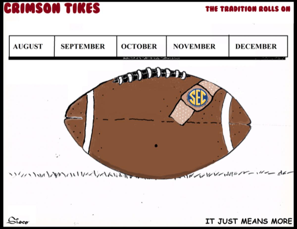 The Sunday Comic-Crimson Tikes-It Just Means More-Alabama football ...