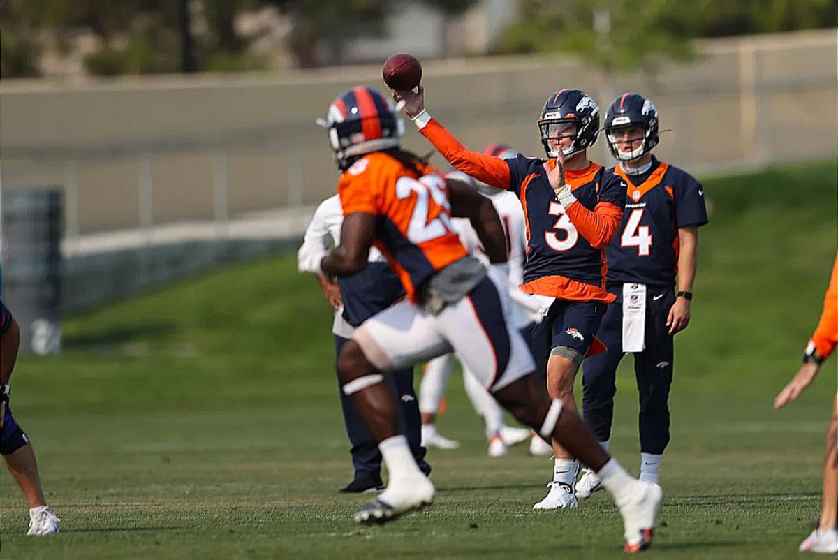Denver Broncos QB Drew Lock Balancing Aggressiveness with Risk-Aversion - Sports Illustrated ...