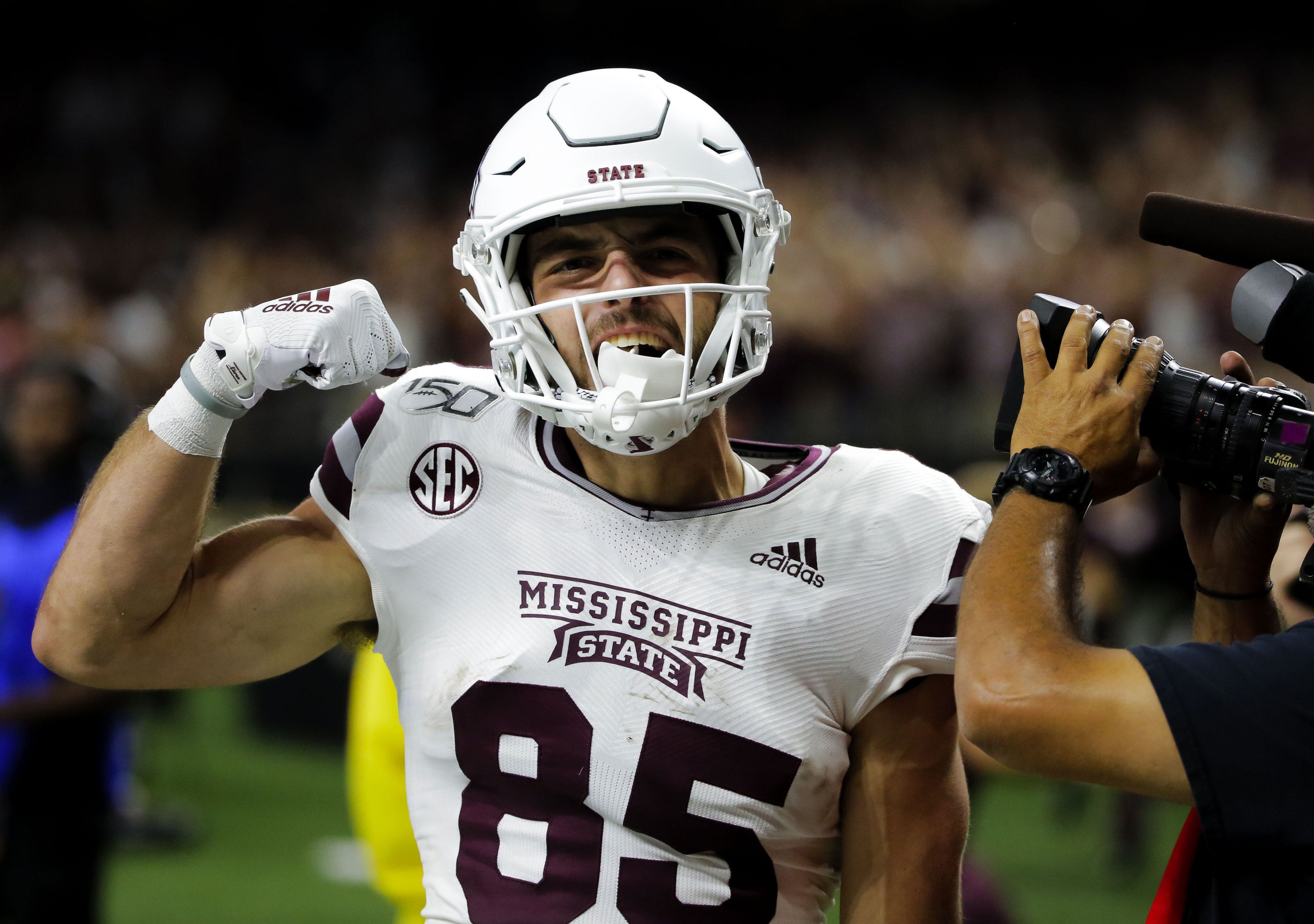 WATCH: Mississippi State football wide receiver Austin Williams talks ...