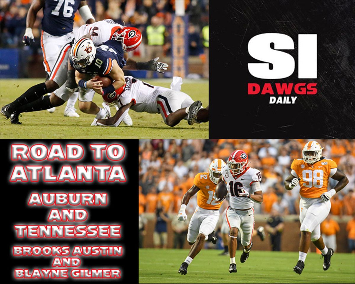 Georgia Football's Road to Atlanta: Auburn and Tennessee - Sports ...