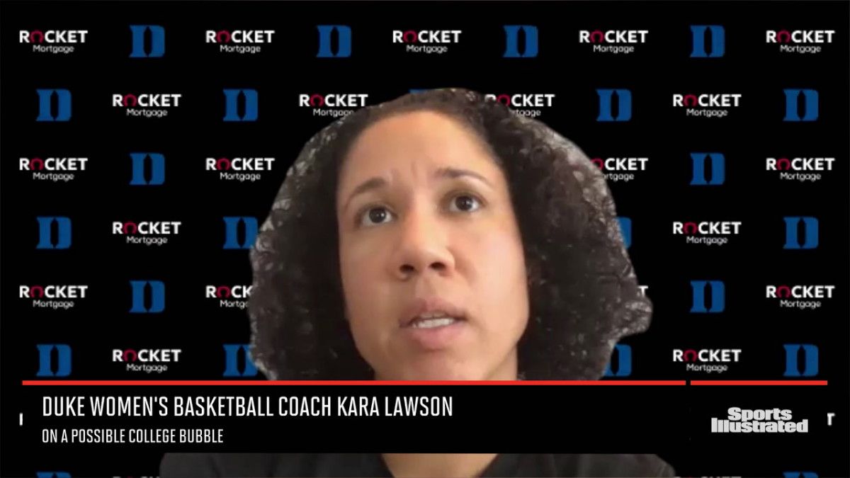 Duke Blue Devils Women's Coach Kara Lawson: Not Sure a College Bubble ...