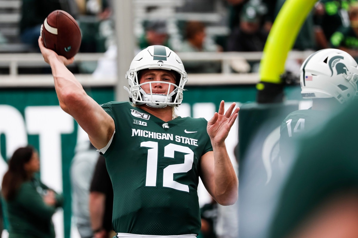 Michigan State QB Rocky Lombardi on OC Jay Johnson - Sports Illustrated ...
