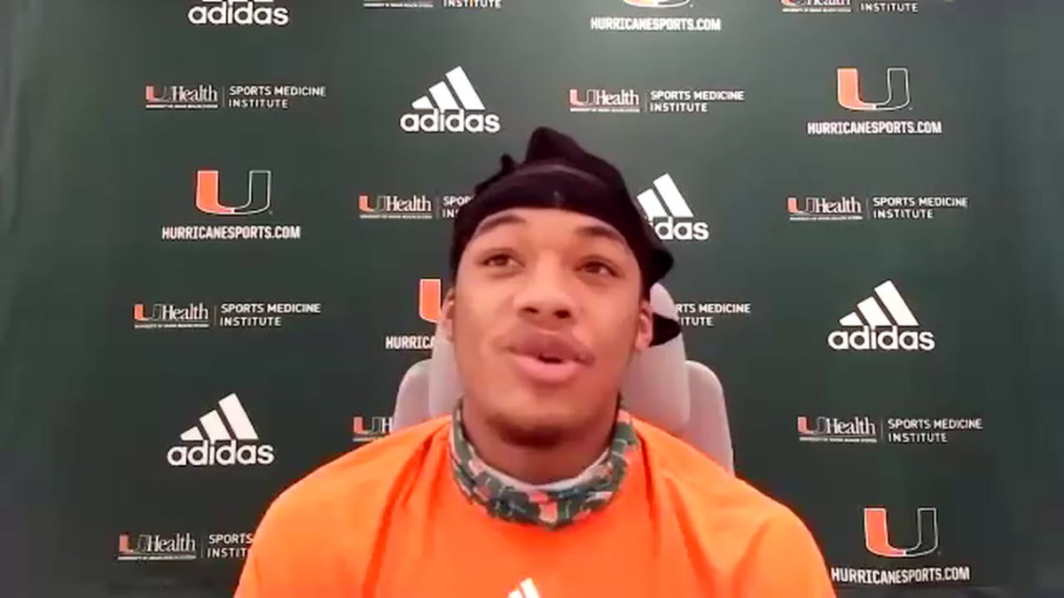 Jaylan Knighton, the University of Miami Freshman RB, Explains 'Rooster ...