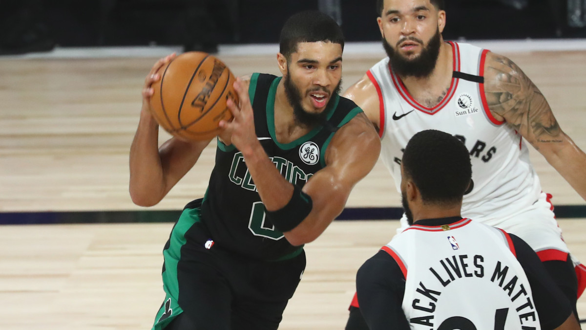 Boston Celtics Beat the Toronto Raptors in Game One of the Eastern ...