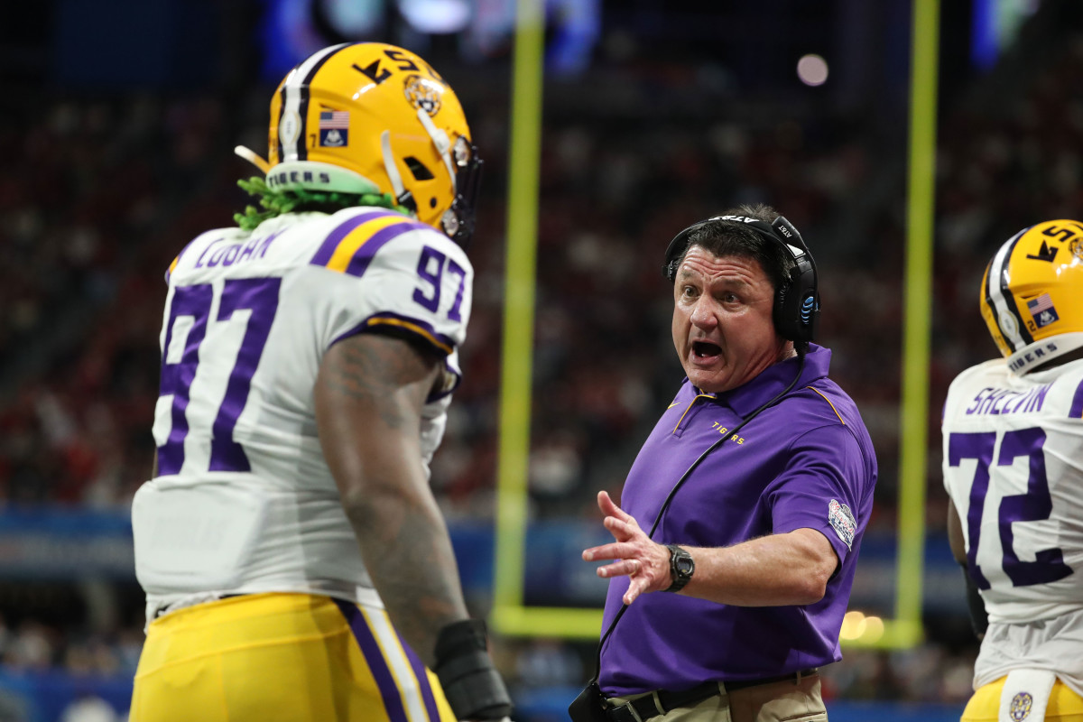 The State of LSU Football's Defensive Line After Departure of Four ...