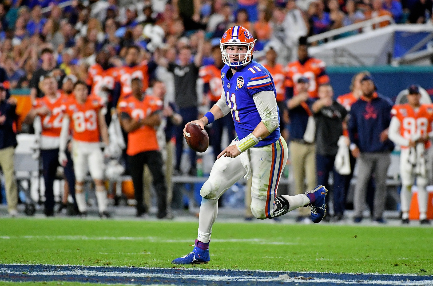 Gators' QB Kyle Trask Improves Game, Physique, 'Firing On All Cylinders ...