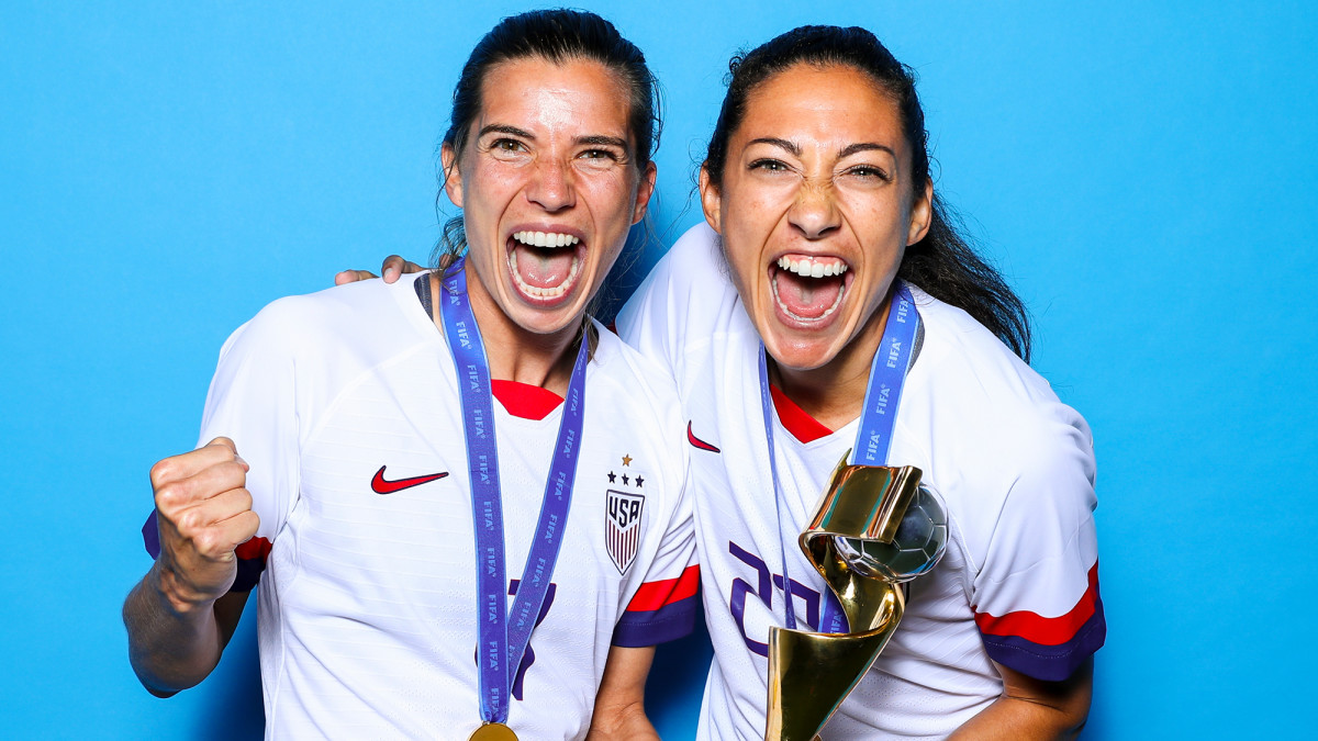Christen Press, Tobin Heath sign with Manchester United Women - Sports ...