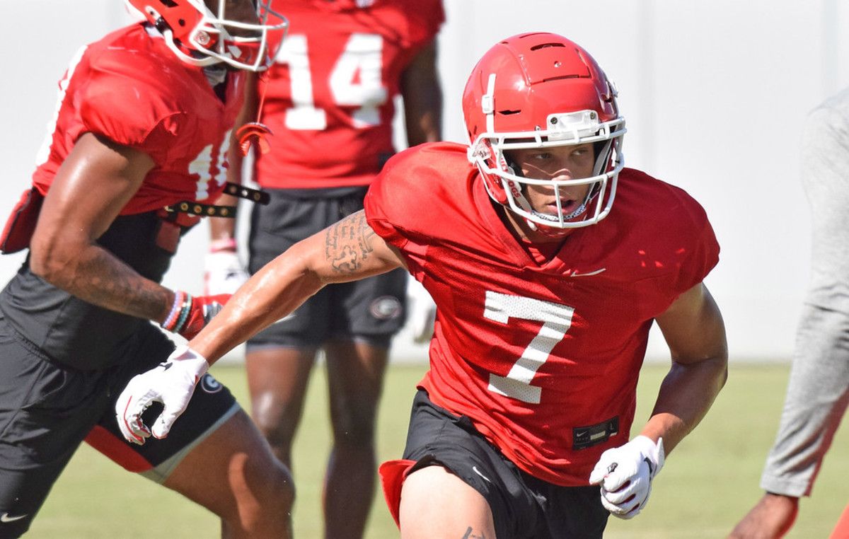 Georgia football's aggressive recruiting of receivers eases loss of ...