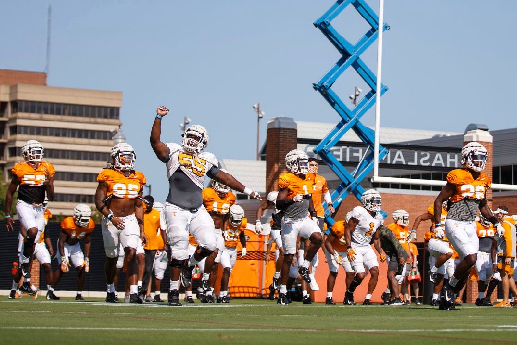Watch: Tennessee Volunteers Returns to the Practice Field on Labor Day ...
