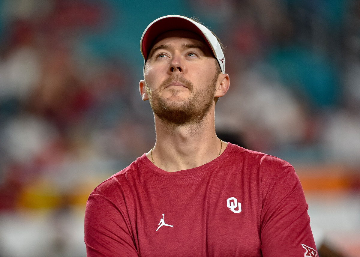 Lincoln Riley on decision to punt with 2:56 to play: "I felt like it ...
