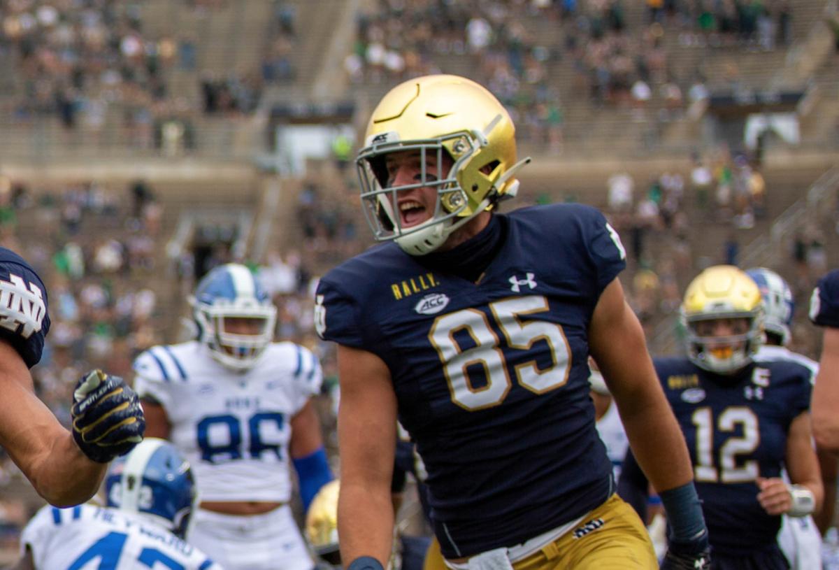 Tight End George Takacs To Transfer From Notre Dame - Sports ...