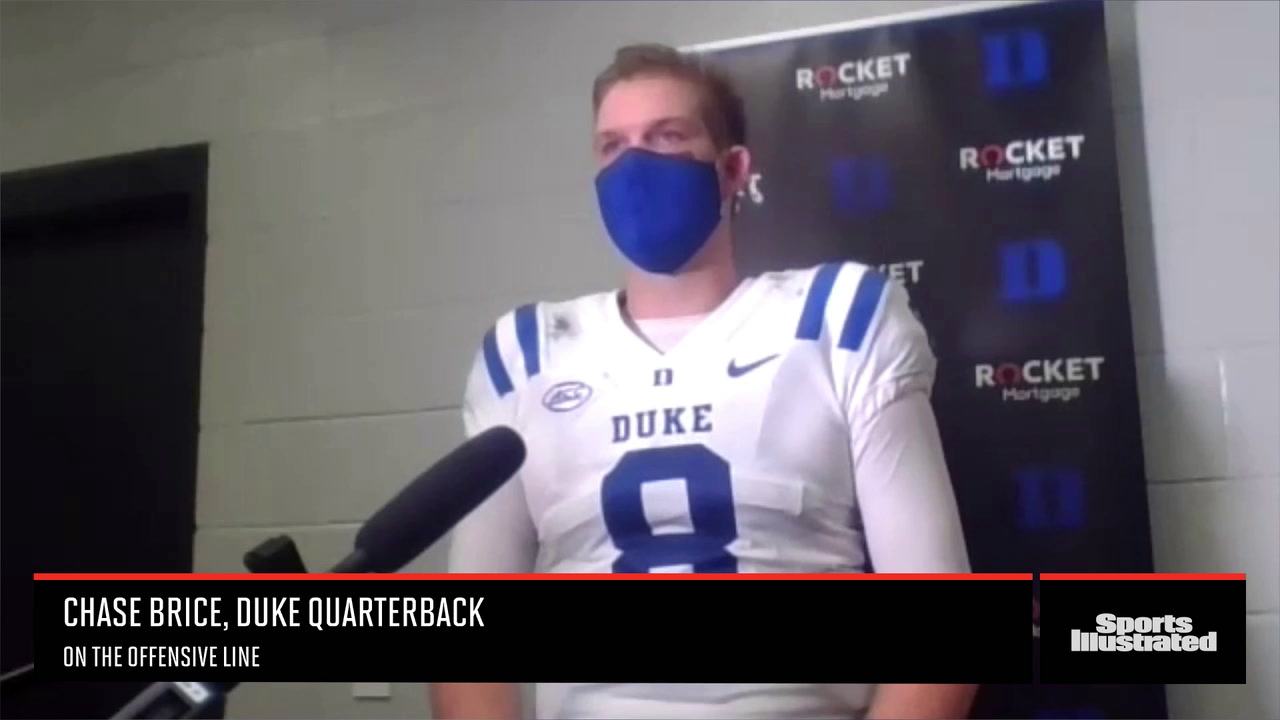 Chase Brice: Duke Will Be Better Next Week - Sports Illustrated Duke ...