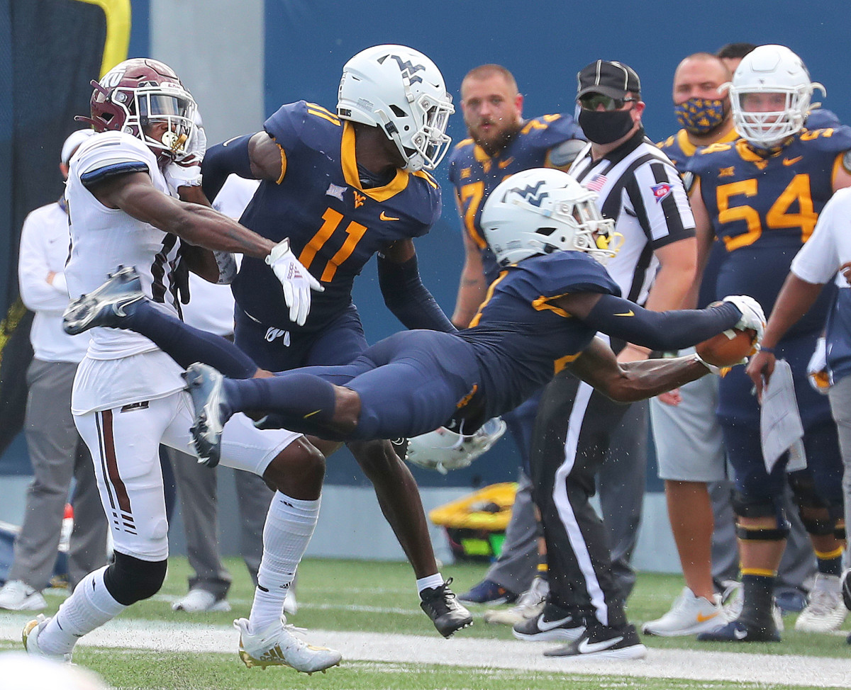 West Virginia University Free Safety Alonzo Addae Shines in Mountaineer ...