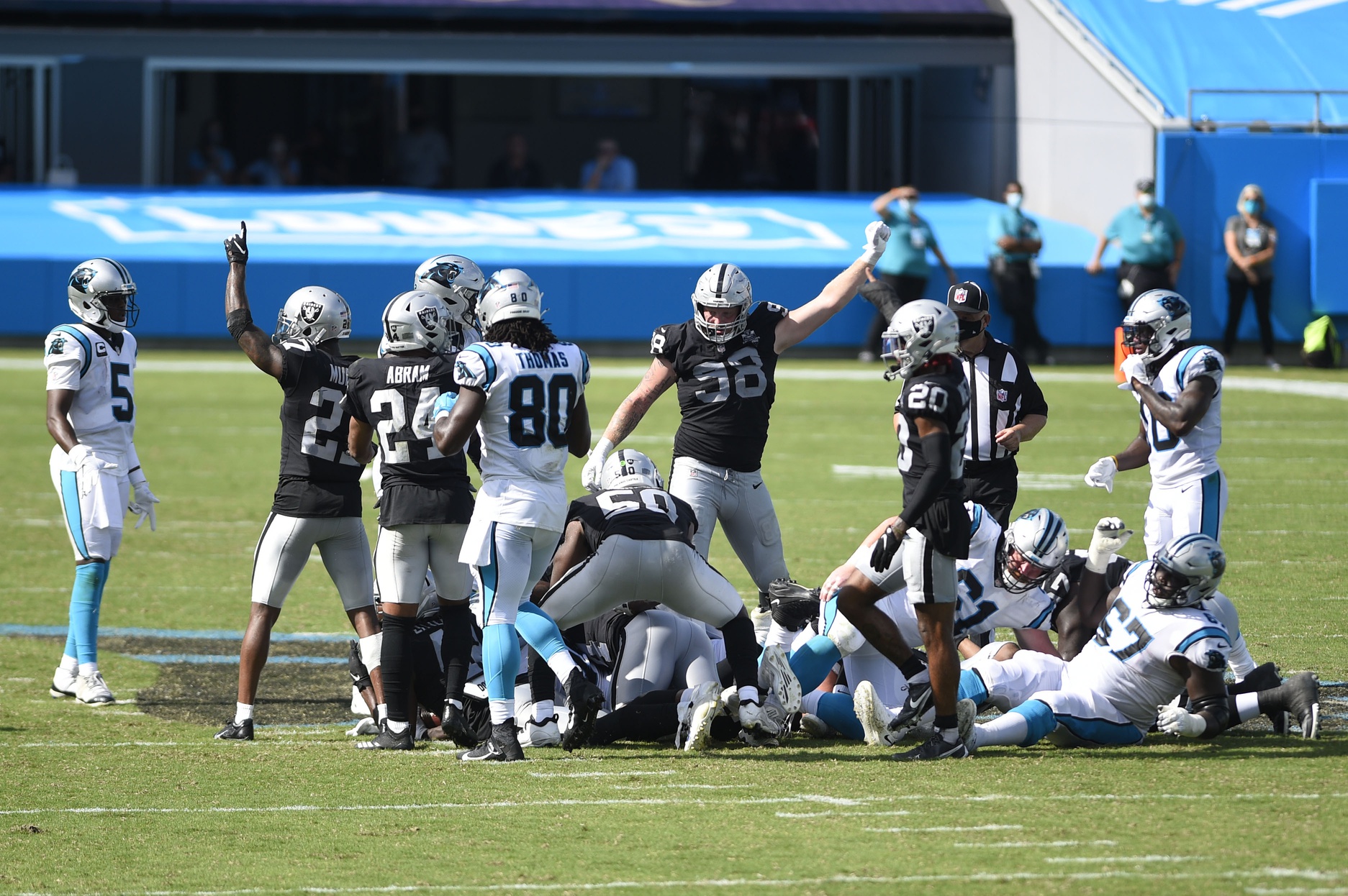 Young Las Vegas Raiders Defense Grows Up in Fourth Quarter - Sports ...