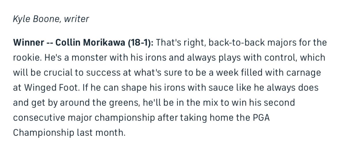 Collin Morikawa draws confidence from winning one major, now he goes ...