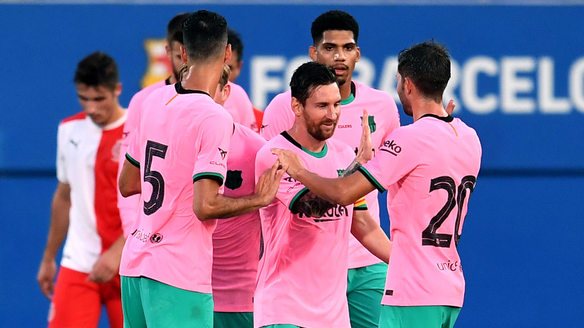 Messi vs Girona goal video: Barcelona star scores great double - Sports ...