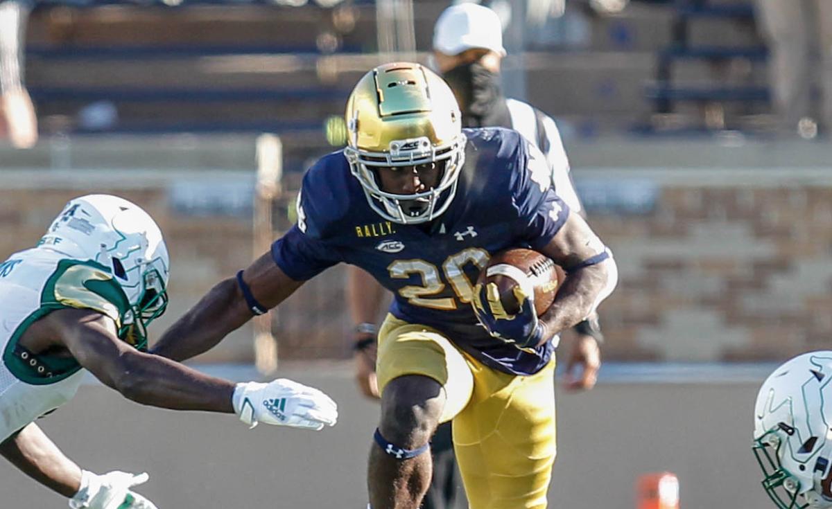 C'Bo Flemister Is No Longer On The Notre Dame Roster - Sports ...