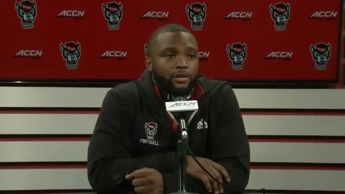 NC State's Ricky Person Jr. Discusses Saturday's win Against Wake ...
