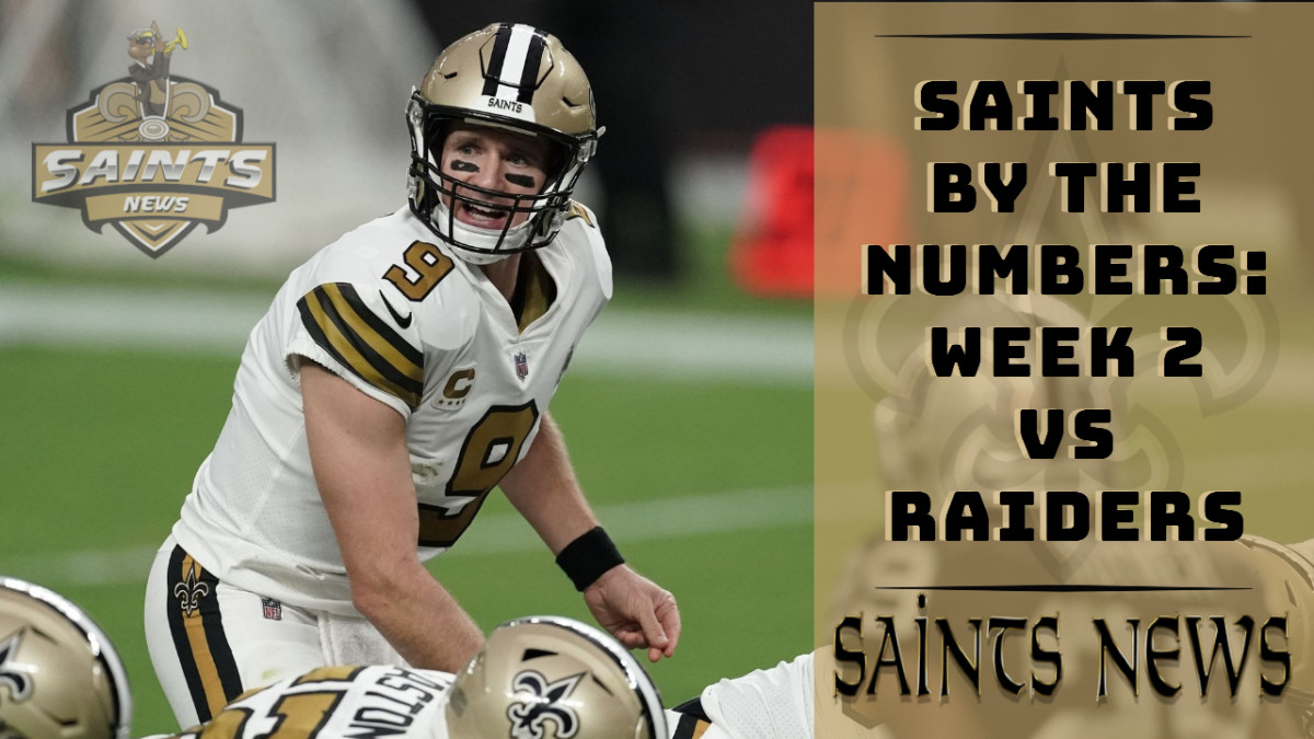 By the Numbers: Saints v. Raiders in Week 2 - Sports Illustrated New ...