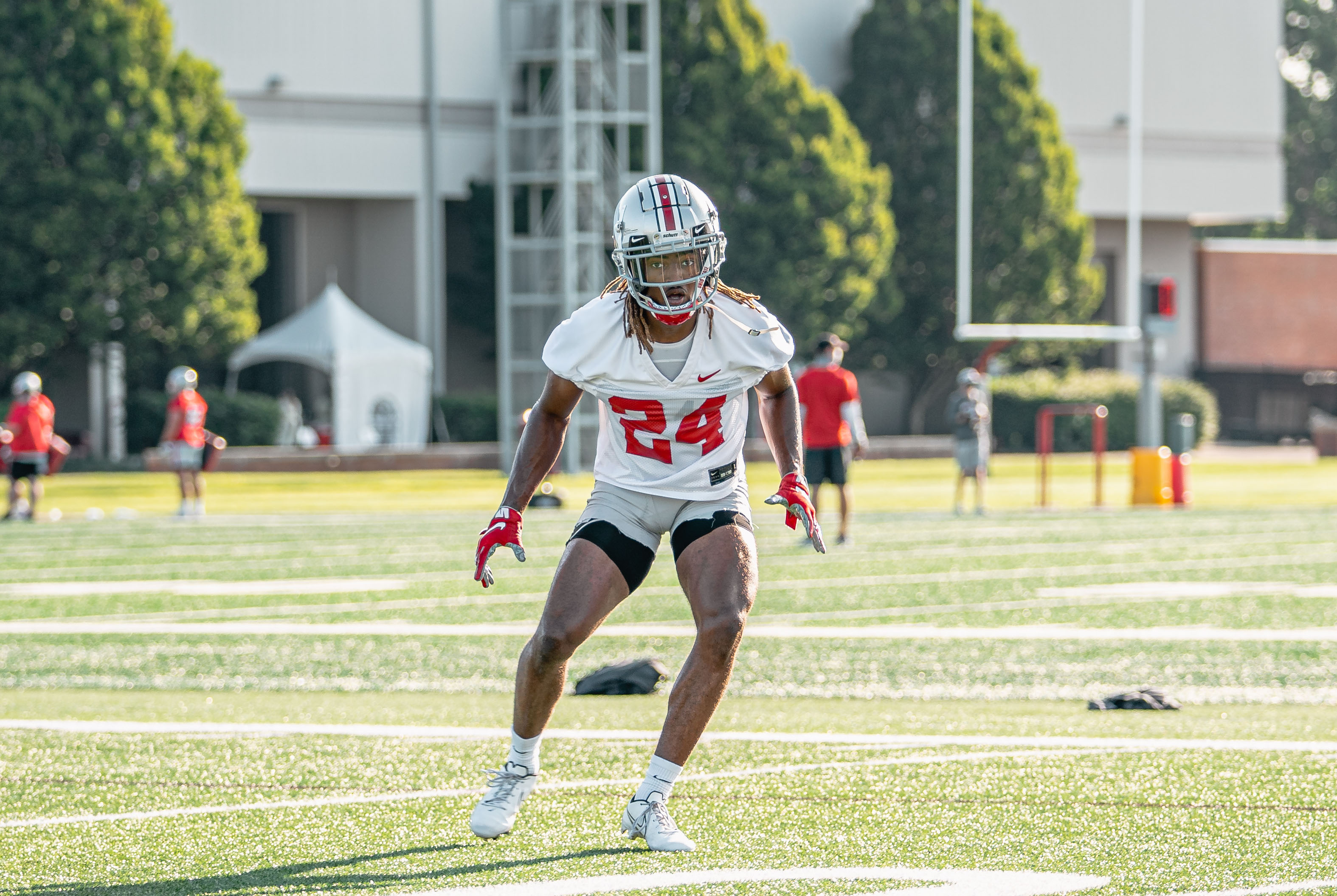 Ohio State's Shaun Wade Returns to Practice, Houston Cougars Game ...