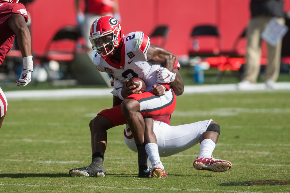 Opinion: Georgia Football Pulled D'Wan Mathis A Bit Early - Sports ...