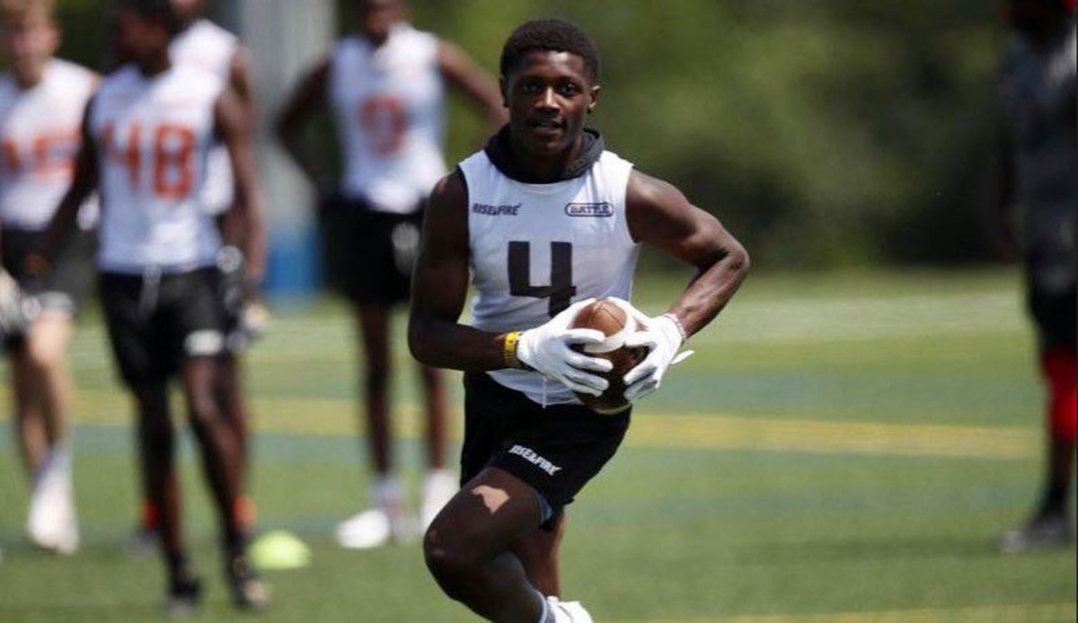 2023 WR Carnell Tate Showed Crisp Route Running At Prep Redzone Camp ...