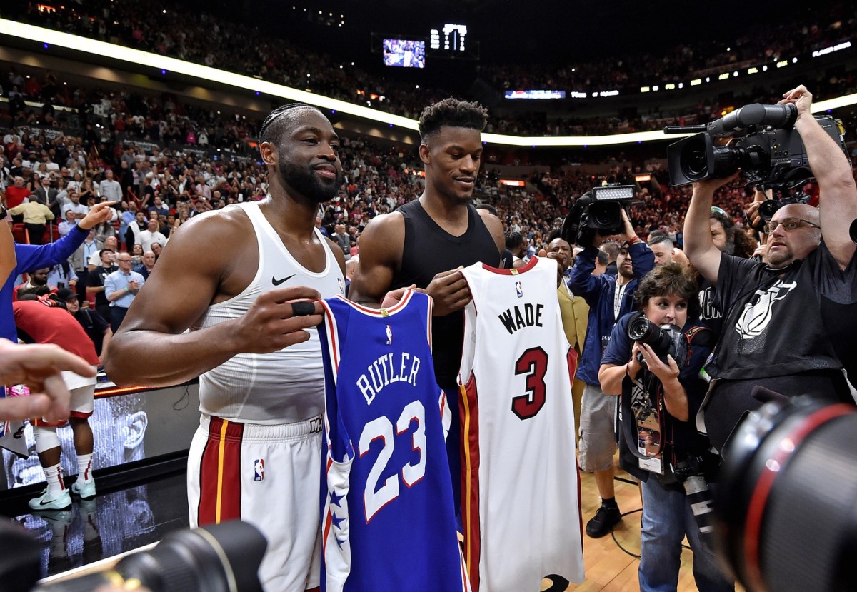 NBA: Dwyane Wade, JJ Redick Happy for Heat's Jimmy Butler - Sports Illustrated Philadelphia ...
