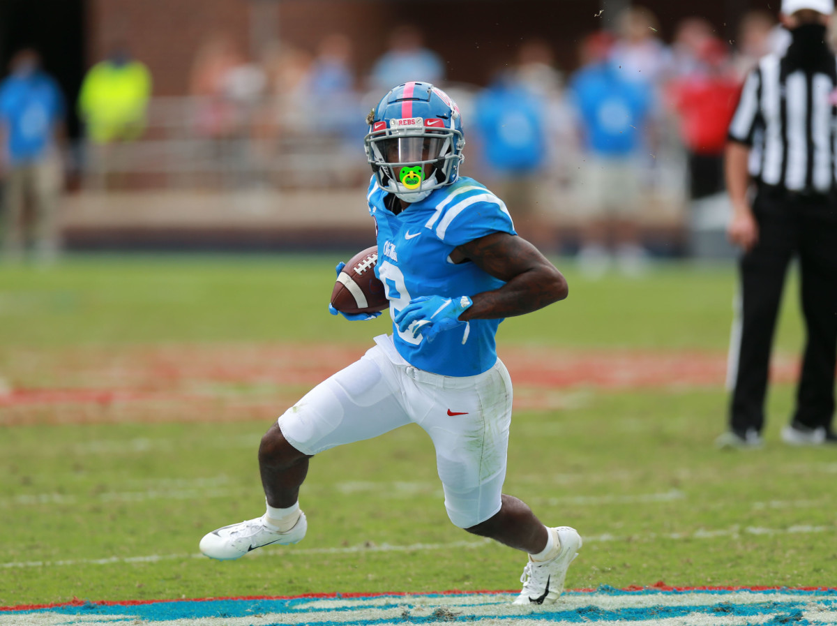 Elijah Moore one of Mel Kiper's NFL Draft Prospects on the Rise - The ...