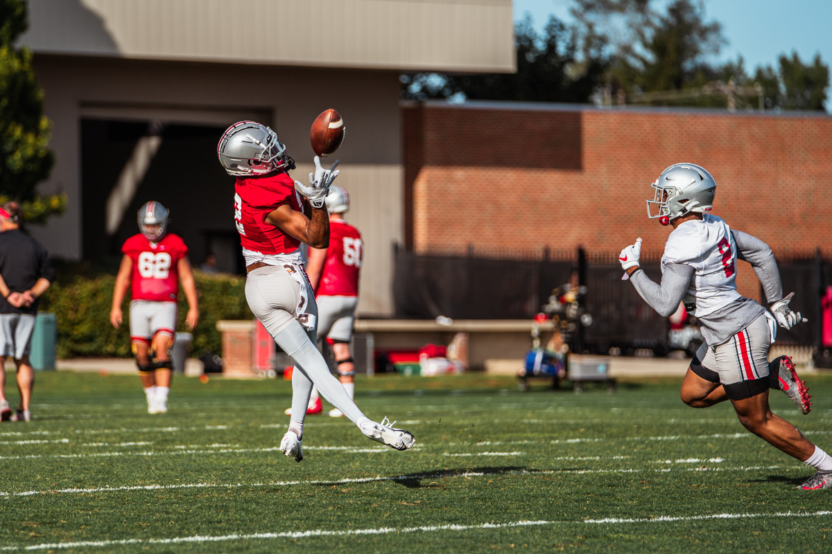 Ohio State's Chris Olave was Always Returning, and Now Looks for ...