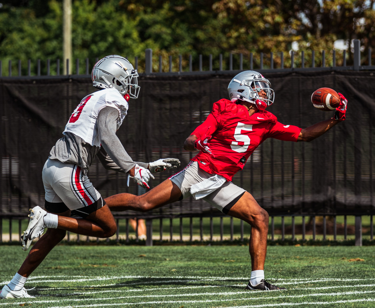 Ohio State Wide Receiver Garrett Wilson Moving Inside, Looks for ...