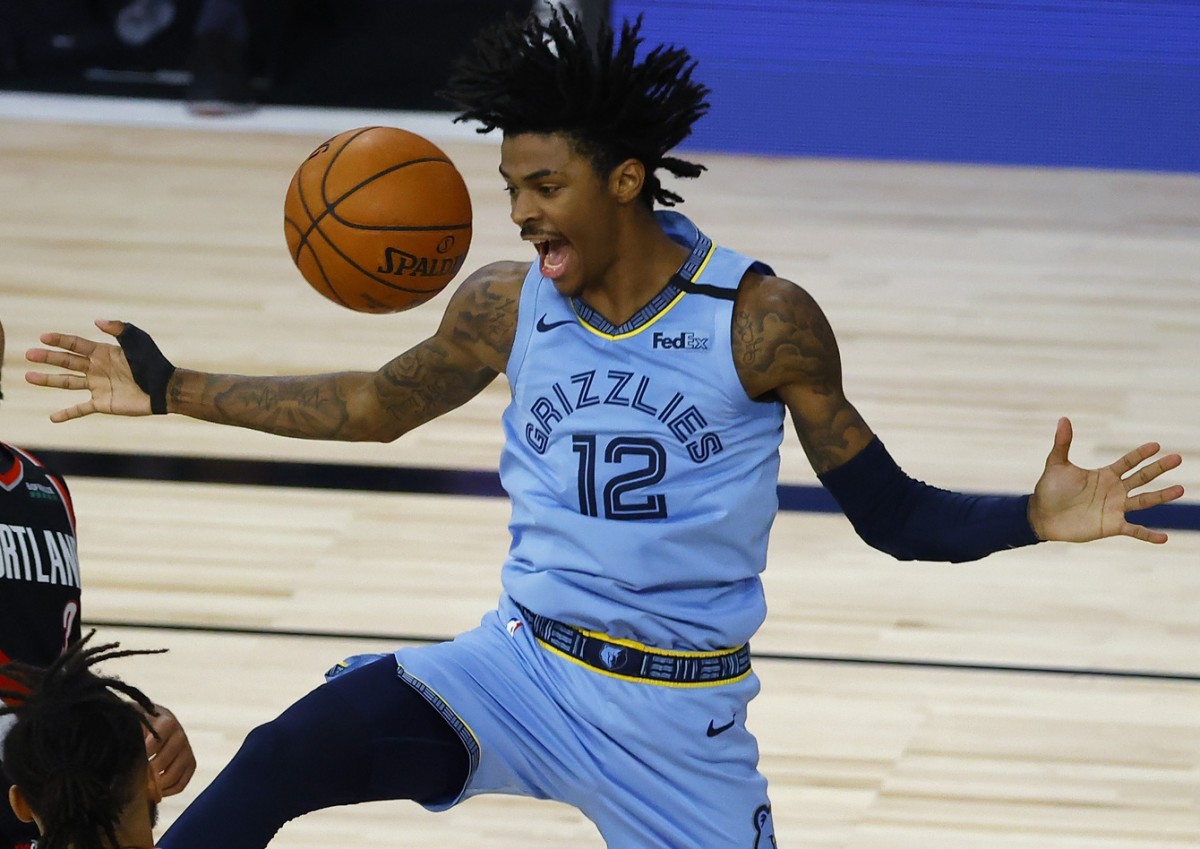 Memphis Grizzlies' Ja Morant finishes among the top in NBA jersey sells ...