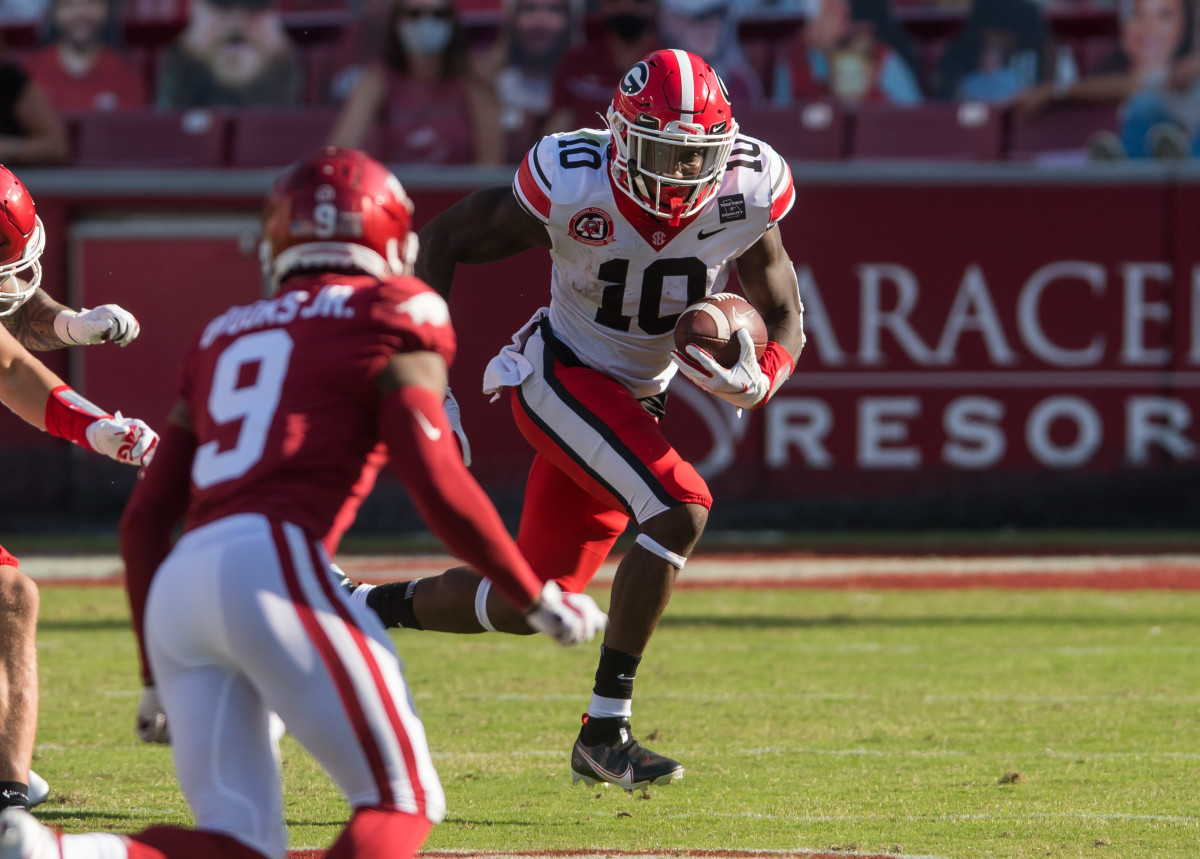 Georgia Football's Kearis Jackson Playing Pivotal Role On Special Teams ...